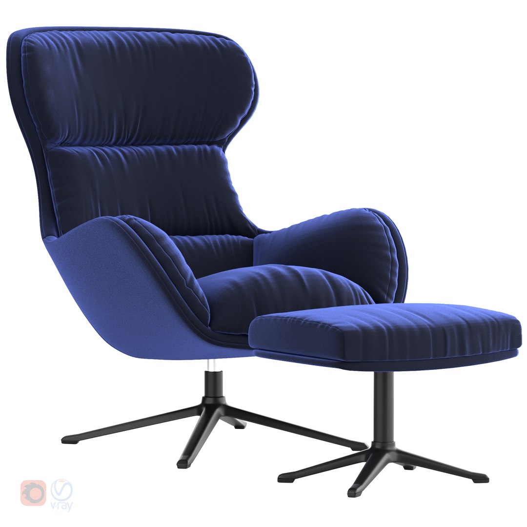 Boconcept chair reno model - TurboSquid 1535327