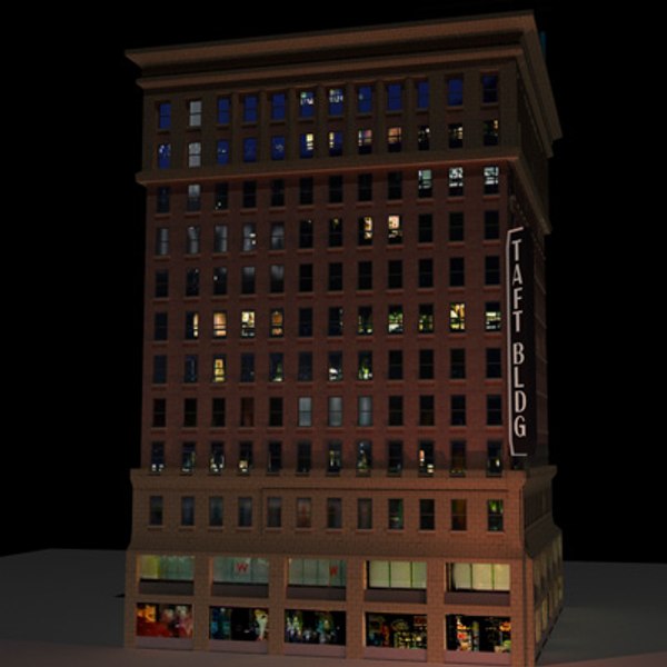 obj taft building hollywood