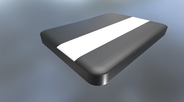 3d version external hard drive model