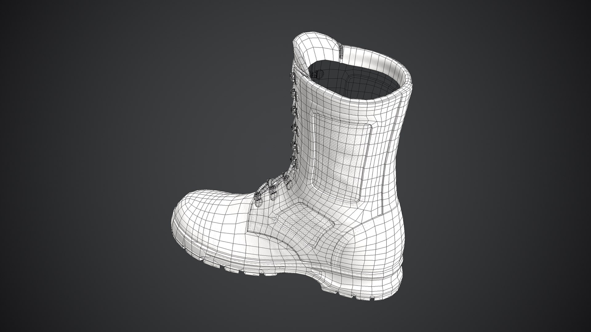3D Army Boot - TurboSquid 2238775