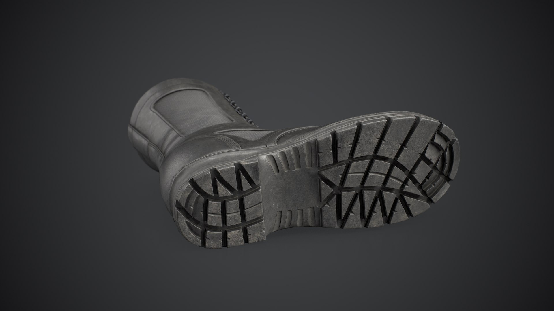 3D Army Boot - TurboSquid 2238775