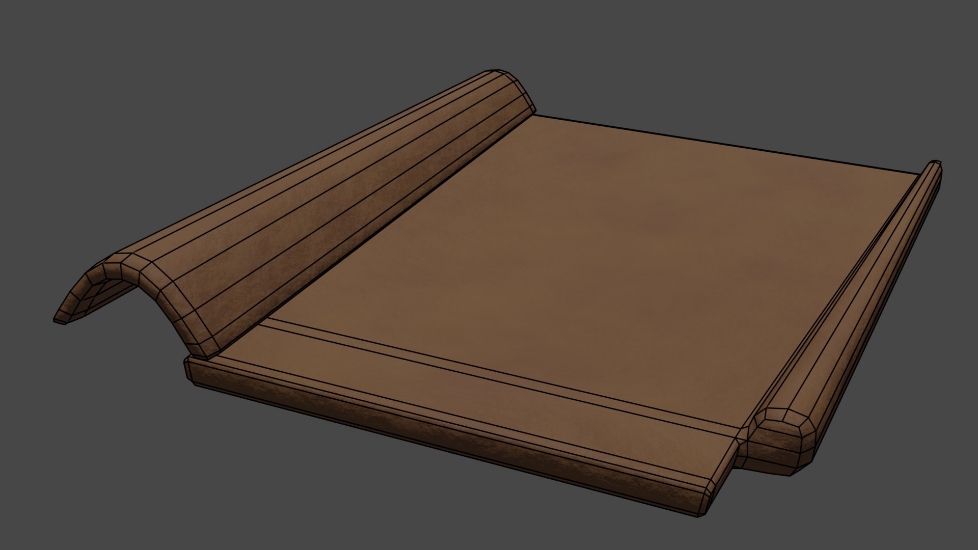 Imbrex Tegula Roman Roff Tiles 3D Model - TurboSquid 1967076