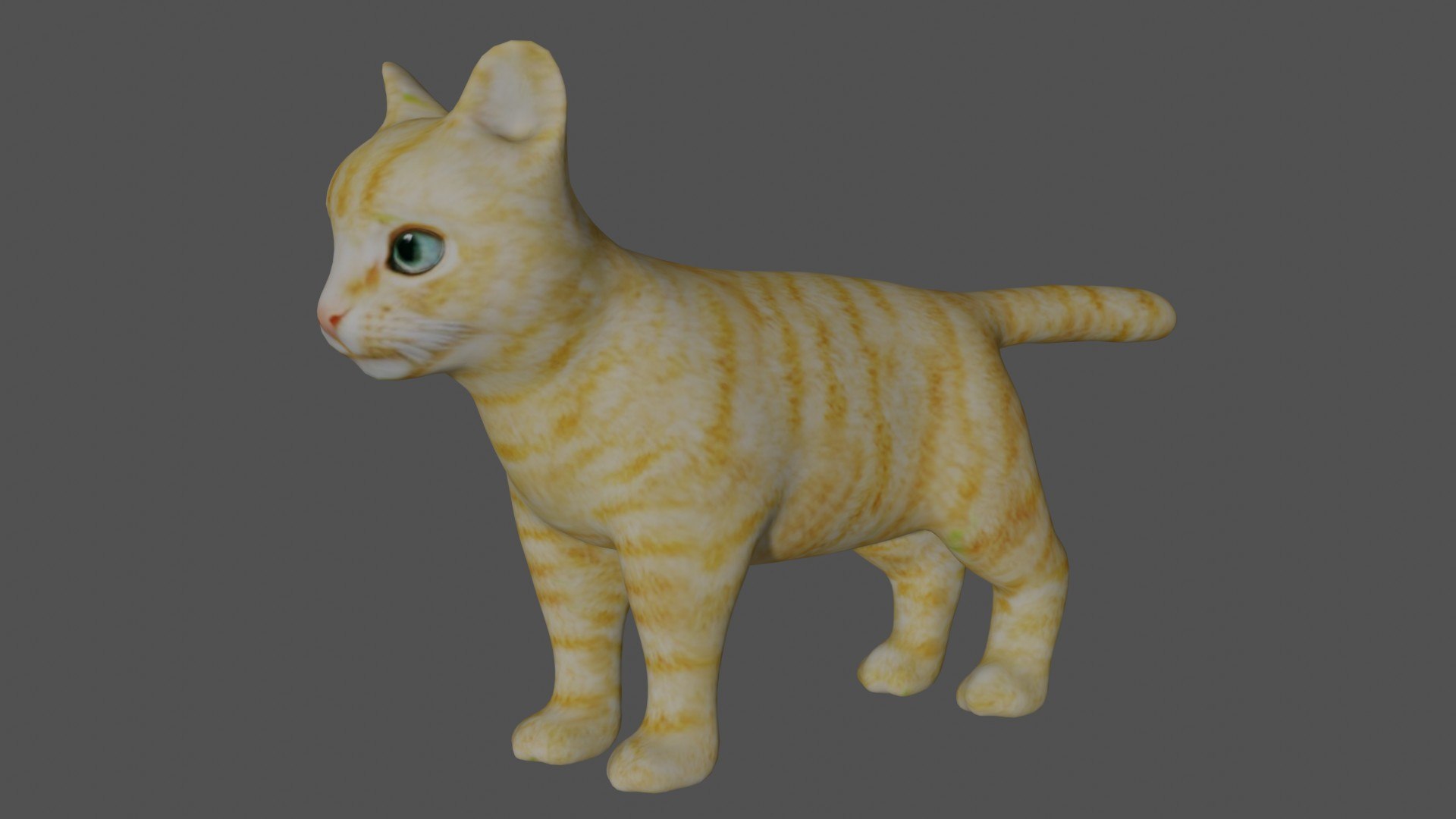 3D Kitten Model - TurboSquid 1765126