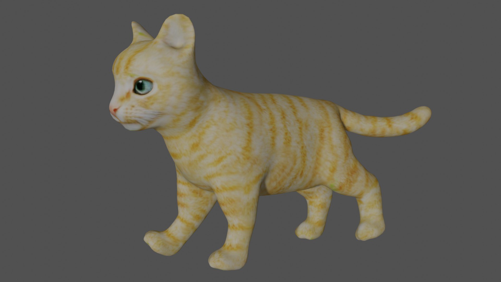 3D Kitten Model - TurboSquid 1765126