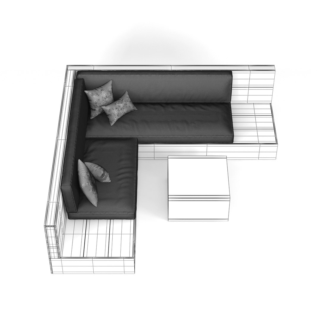 Sofa table model - TurboSquid 1266544