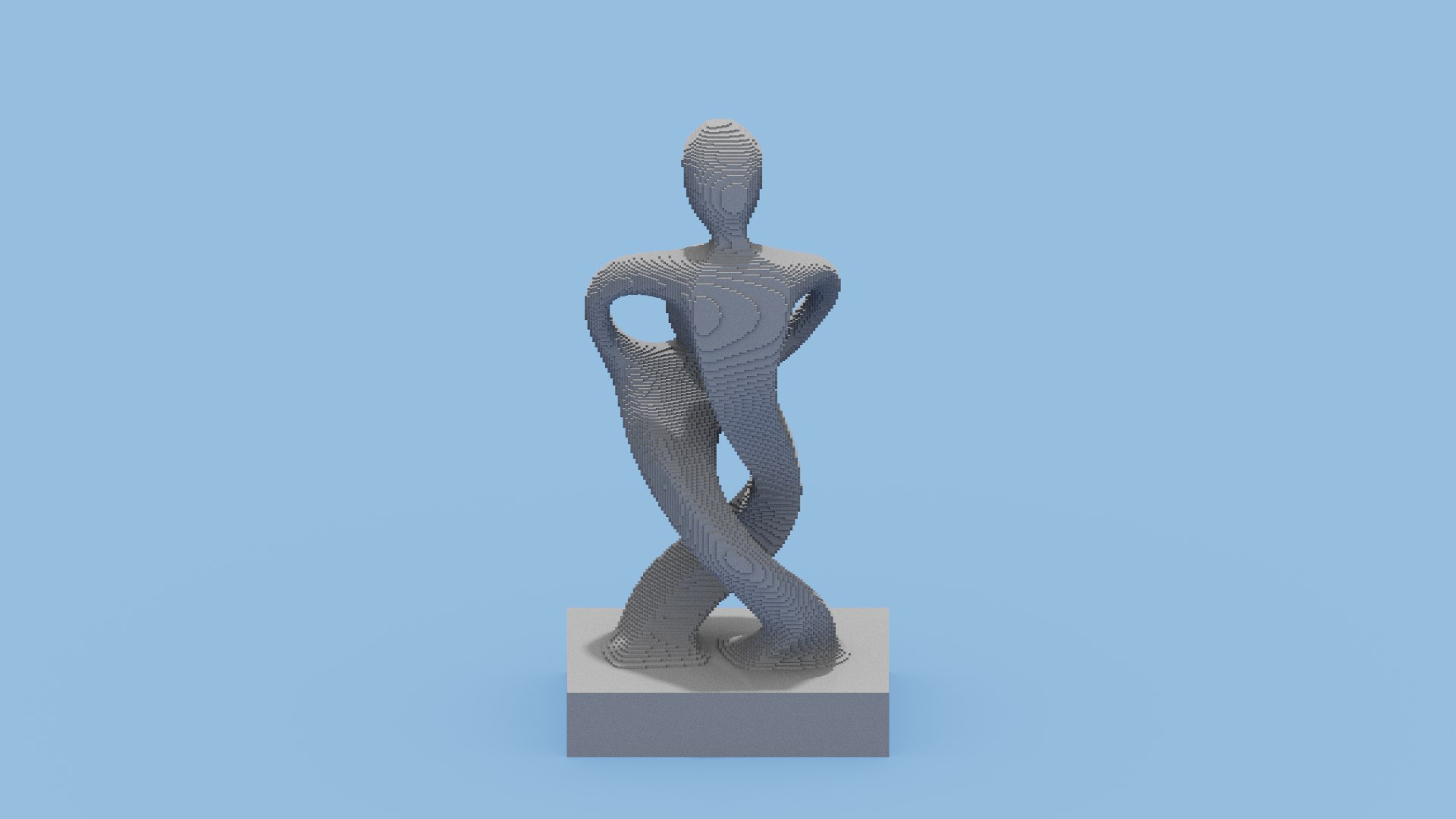 Dance Couple Sculpture 3D Model - TurboSquid 1948926