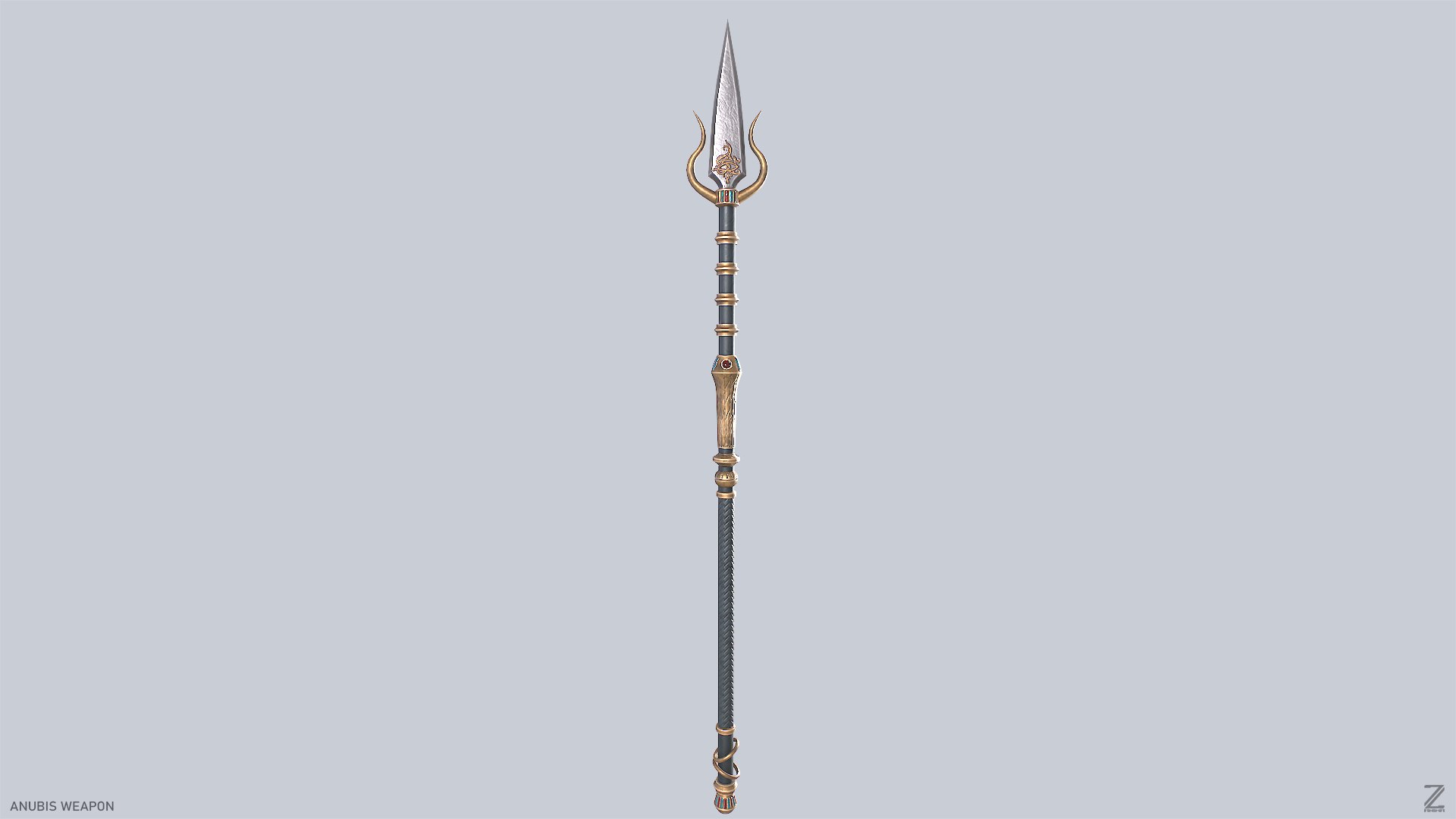 3D Anubis Weapon - TurboSquid 2205354