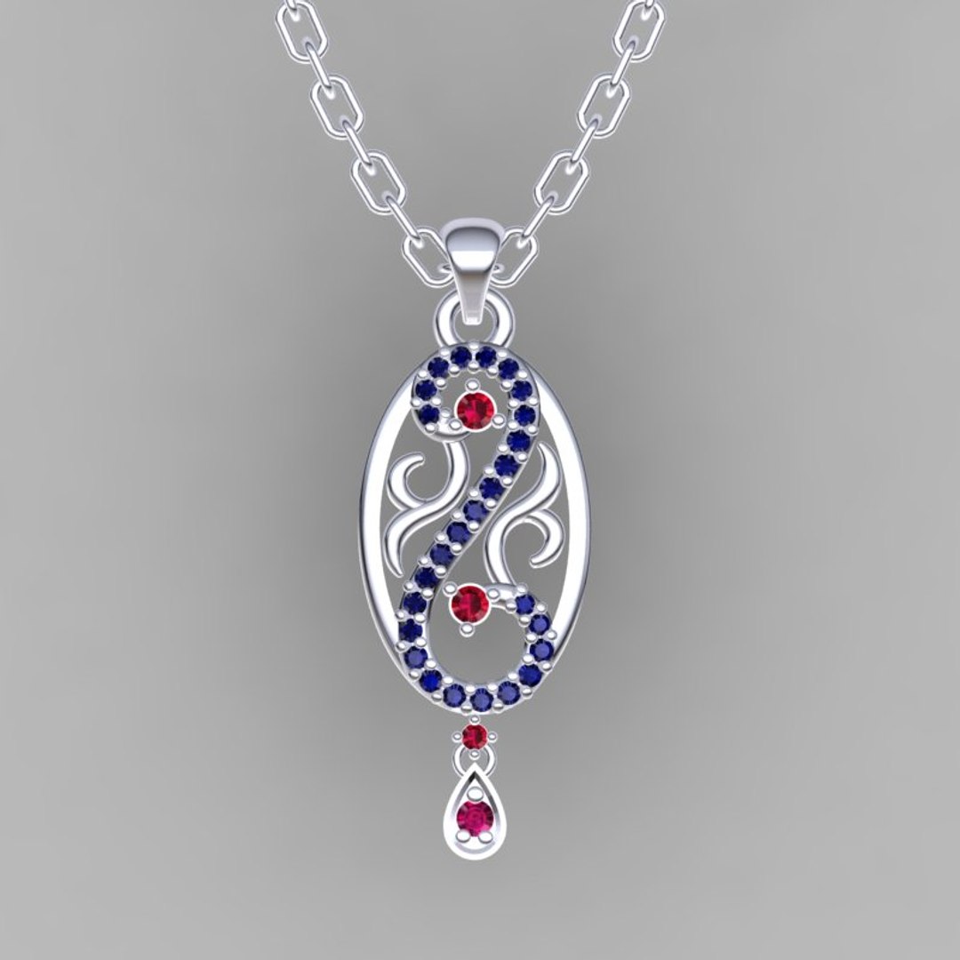 3d pendant