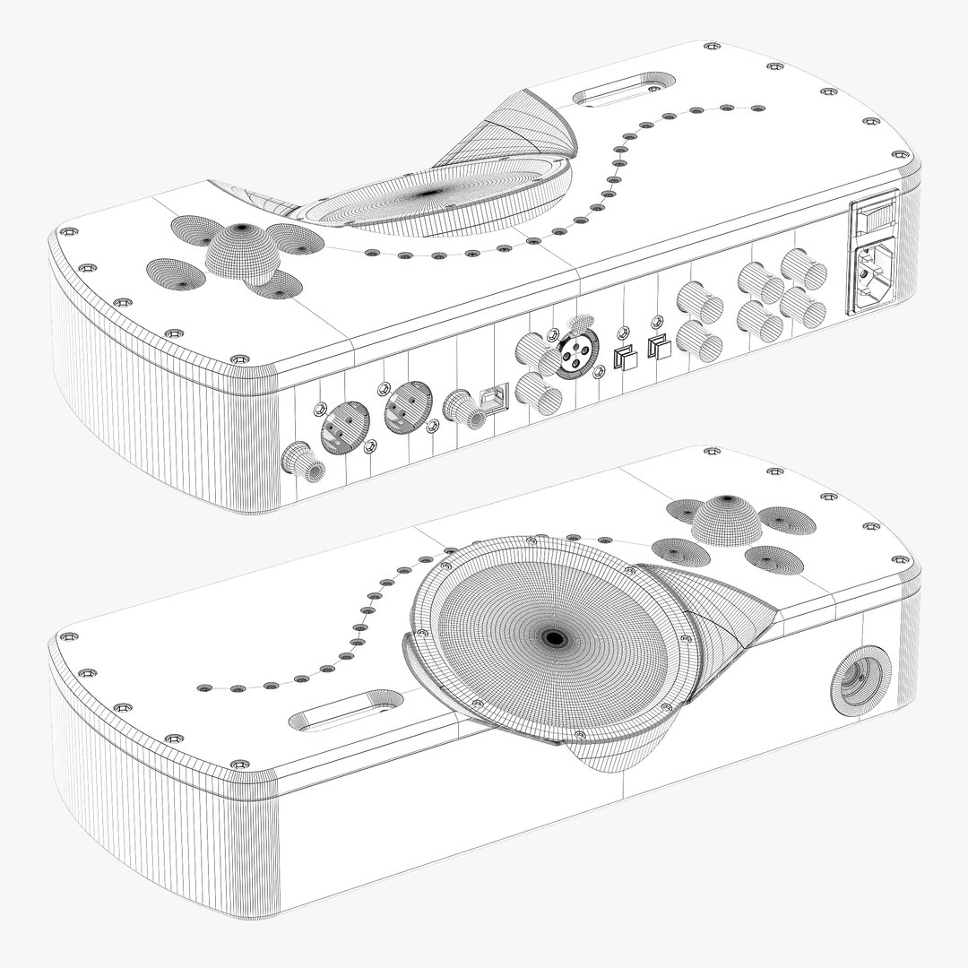 Chord Electronics Etude-blu MkII-dave Dac 3D Model - TurboSquid 1942631