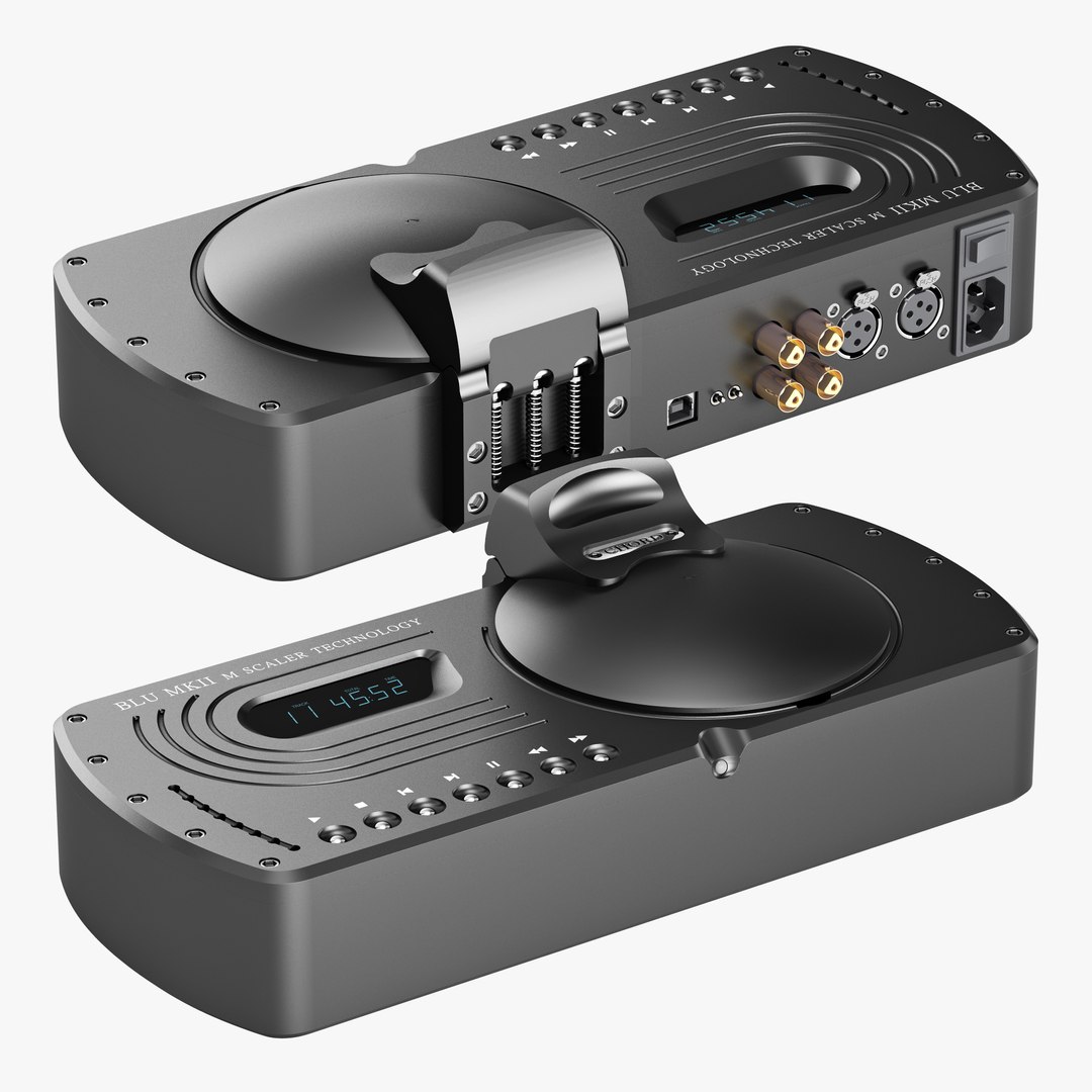 Chord Electronics Etude-blu MkII-dave Dac 3D Model - TurboSquid 1942631