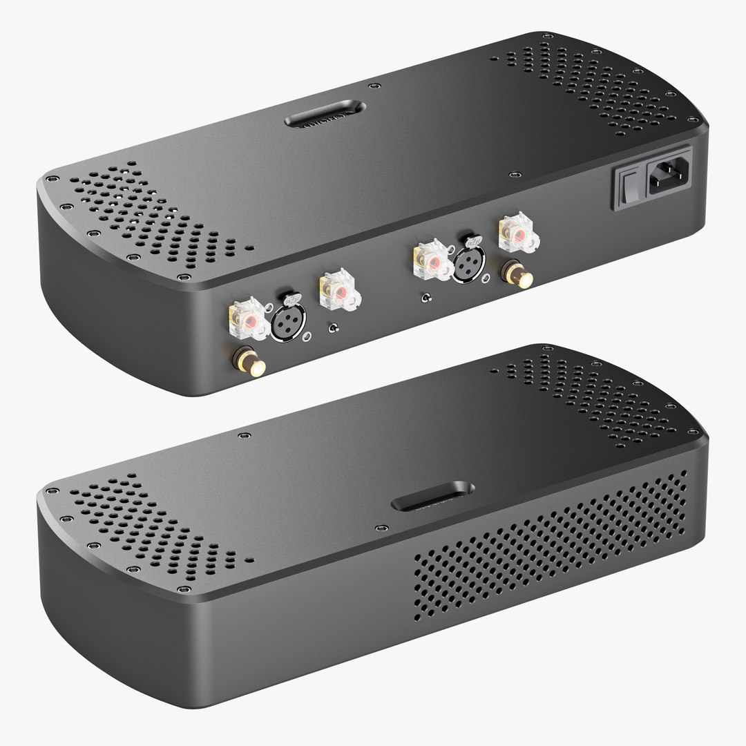 Chord Electronics Etude-blu MkII-dave Dac 3D Model - TurboSquid 1942631