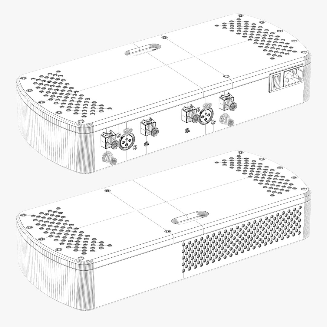 Chord Electronics Etude-blu MkII-dave Dac 3D Model - TurboSquid 1942631