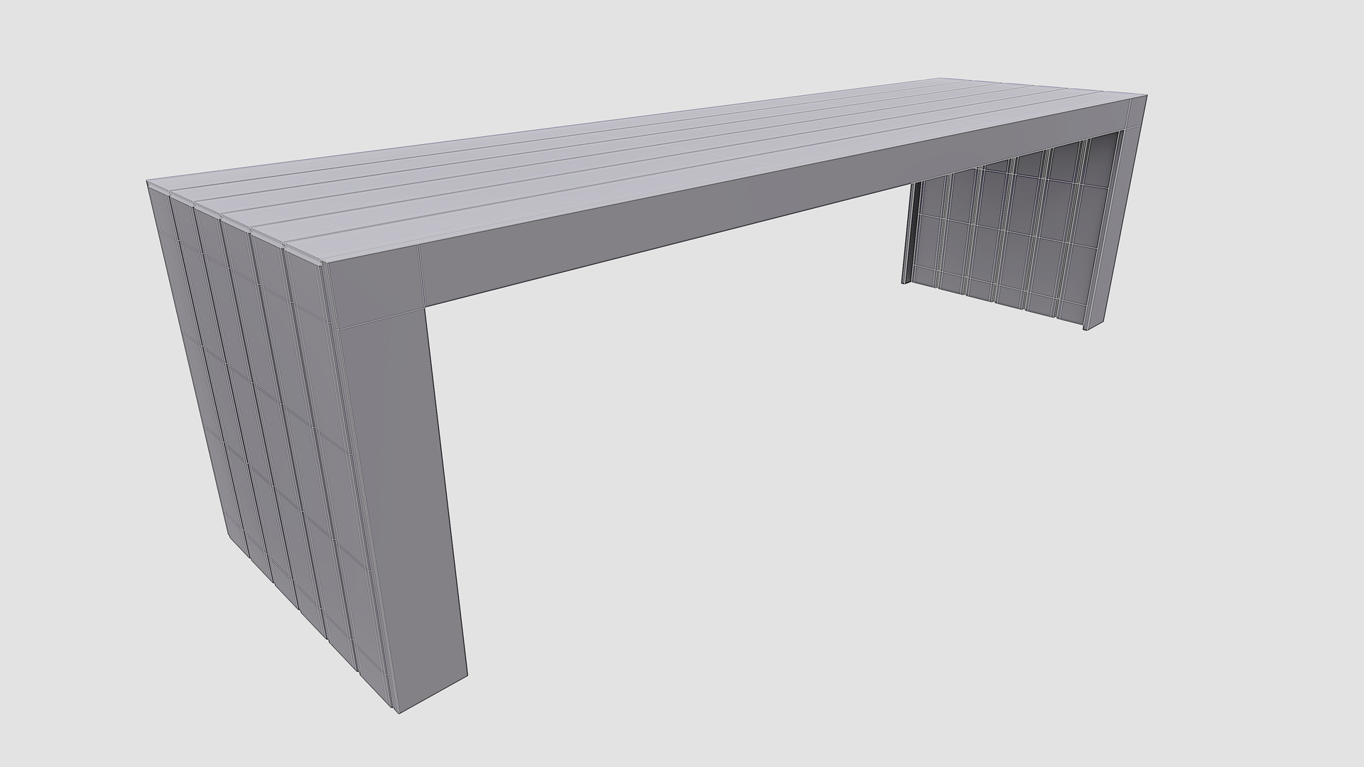 Bench 30 with PBR 4K 8K 3D model - TurboSquid 1844896