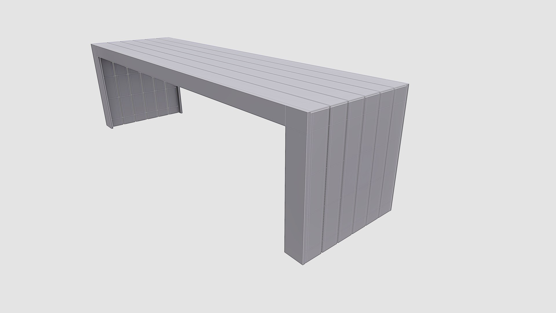 Bench 30 With PBR 4K 8K 3D Model - TurboSquid 1844896