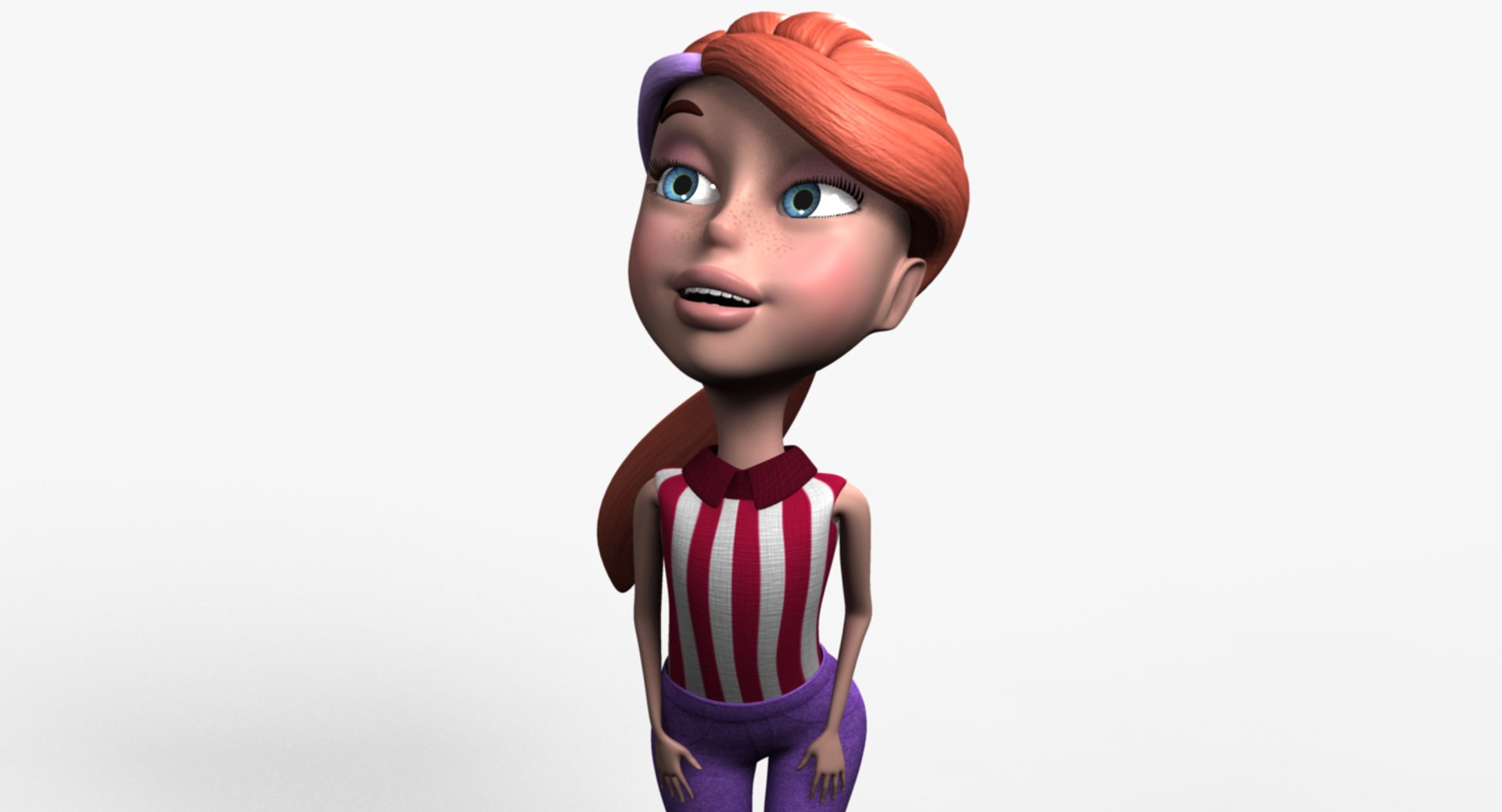 3d Anna Rig Model