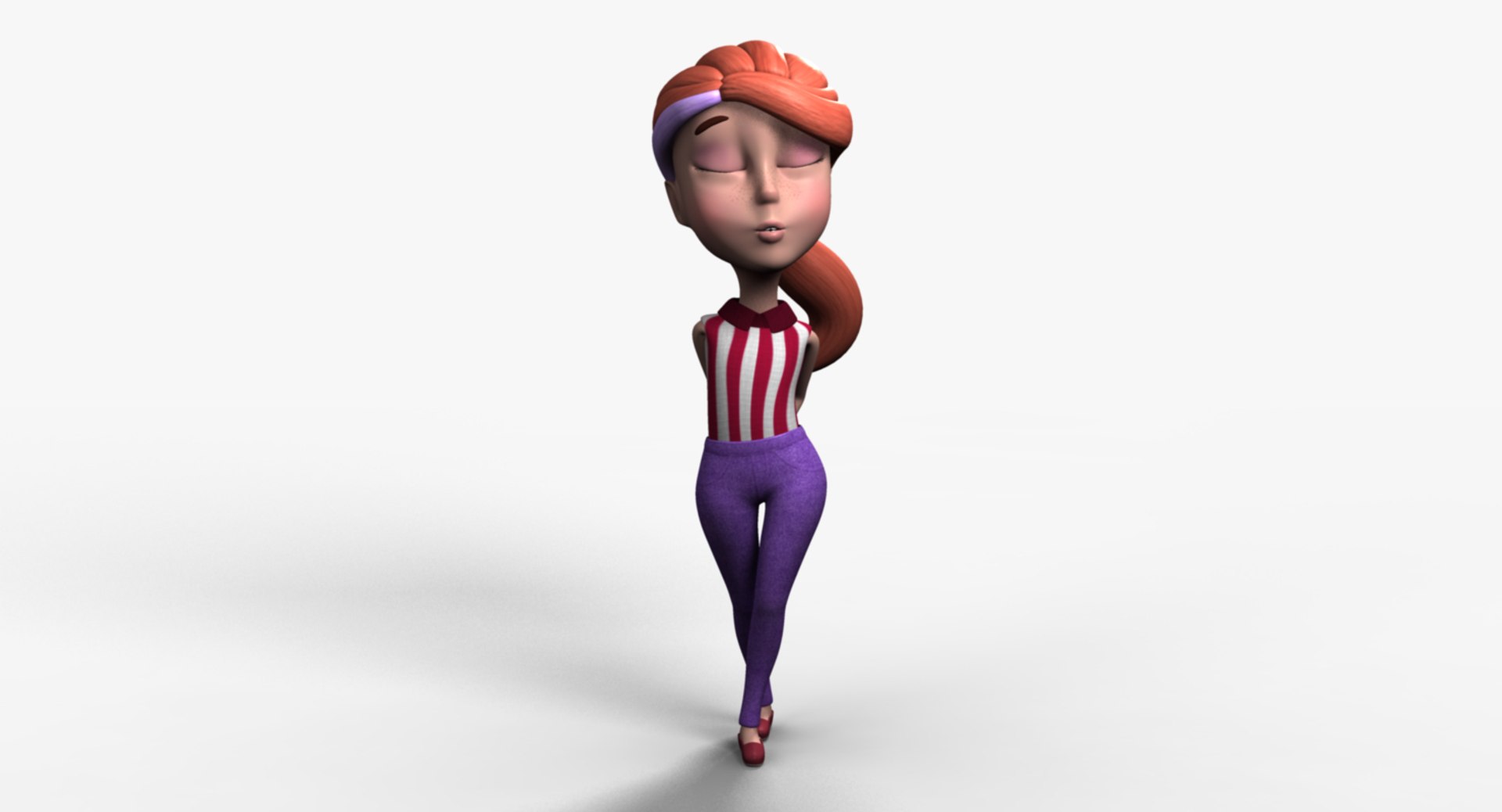 3d Anna Rig Model