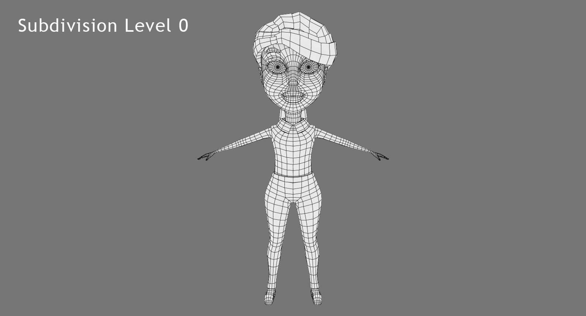3d Anna Rig Model