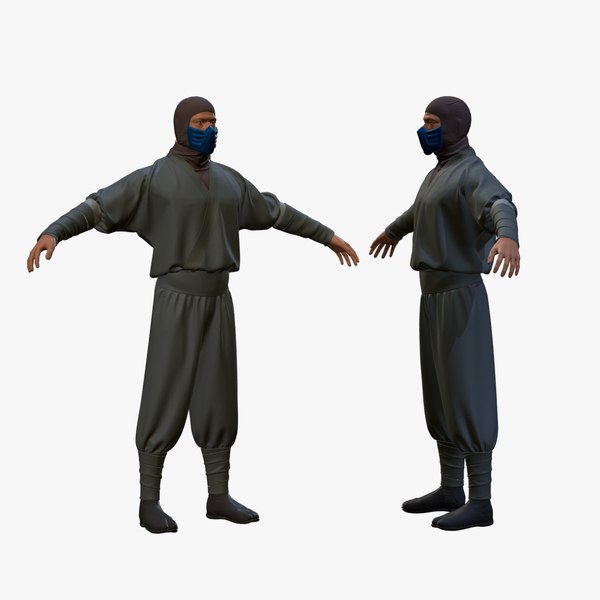 Ninja 3D Models for Download | TurboSquid