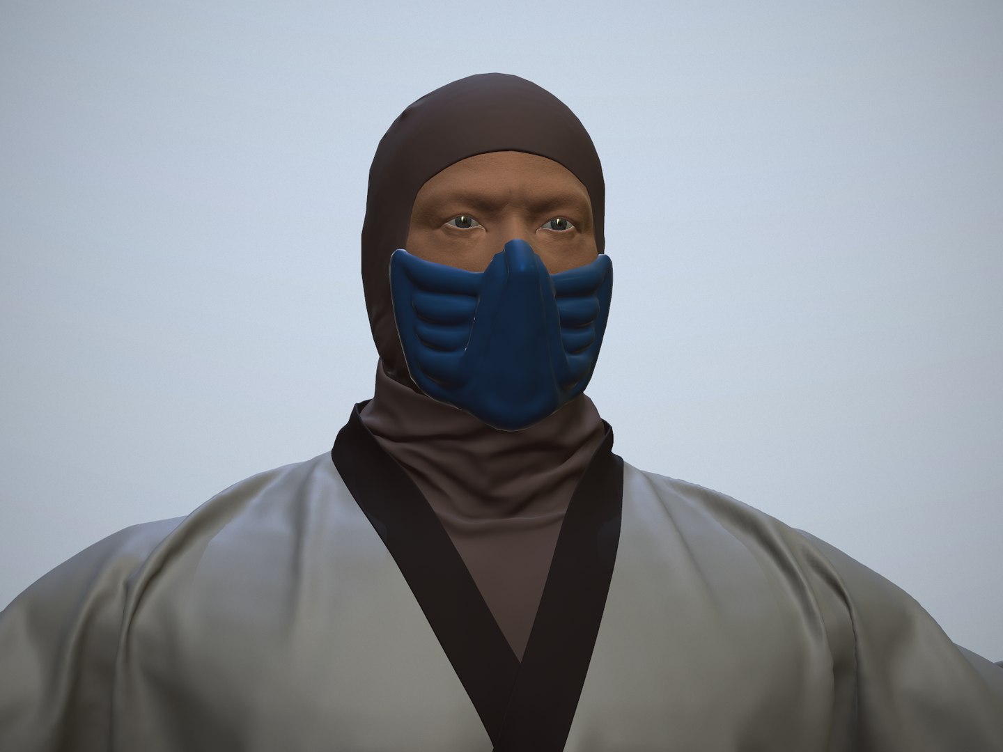 3D Model Ninja 01 Basemesh - TurboSquid 1778918