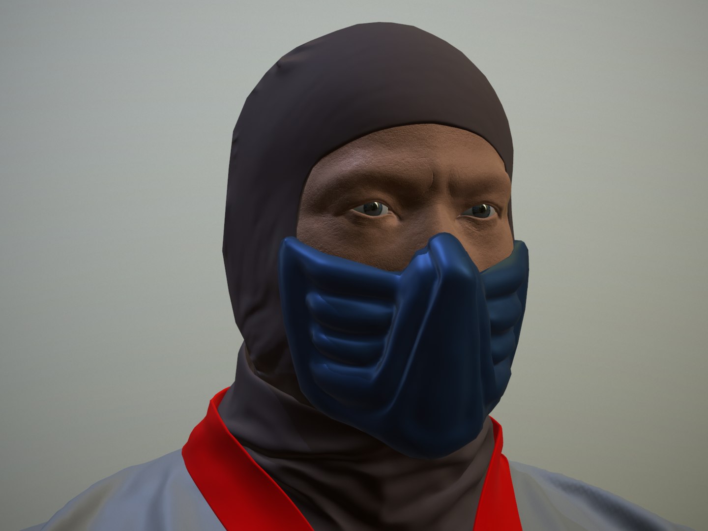 3D Model Ninja 01 Basemesh - TurboSquid 1778918