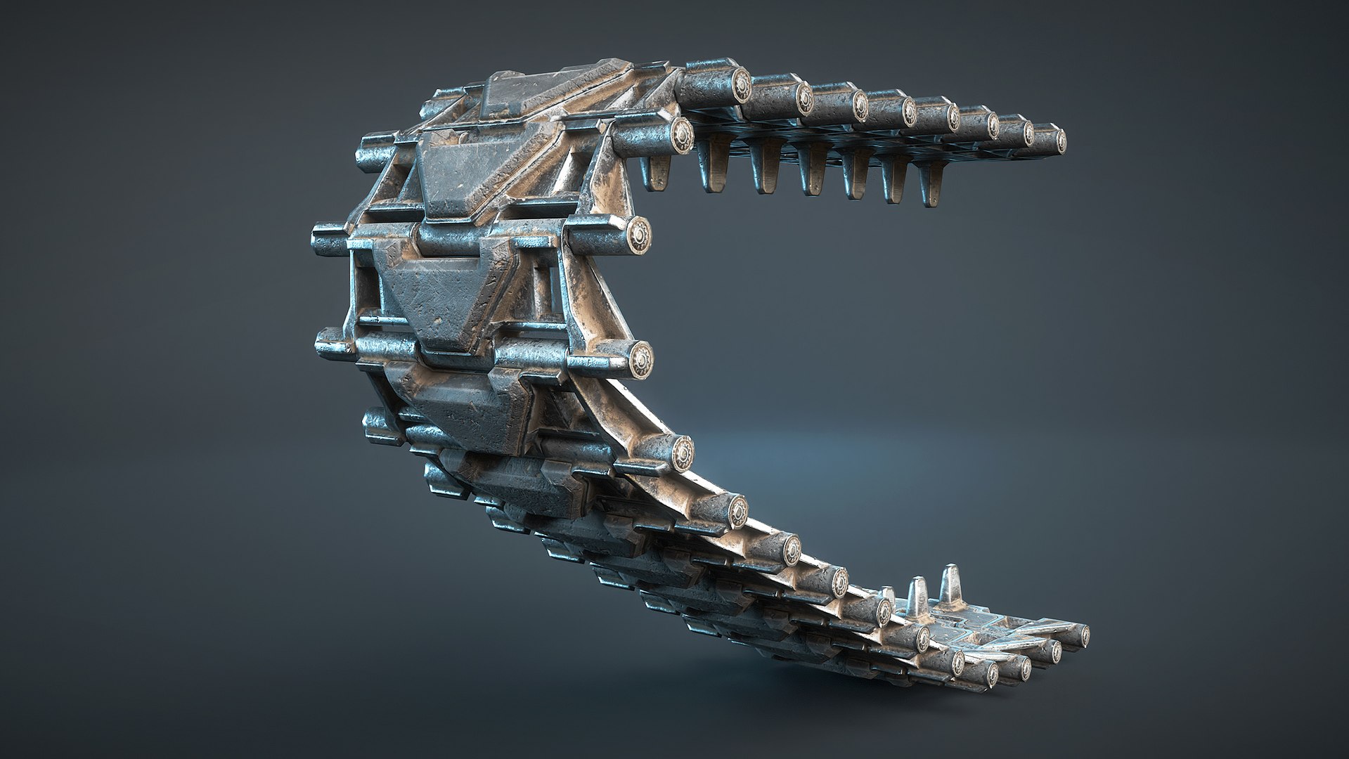 M2 Bradley And M270 MLRS Tracks Early 3D Model - TurboSquid 2204349