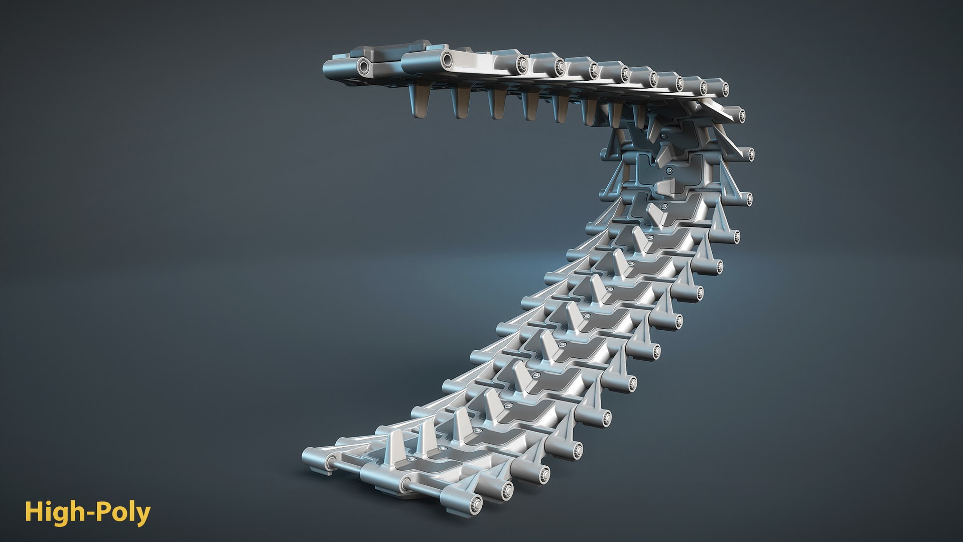 M2 Bradley And M270 MLRS Tracks Early 3D Model - TurboSquid 2204349