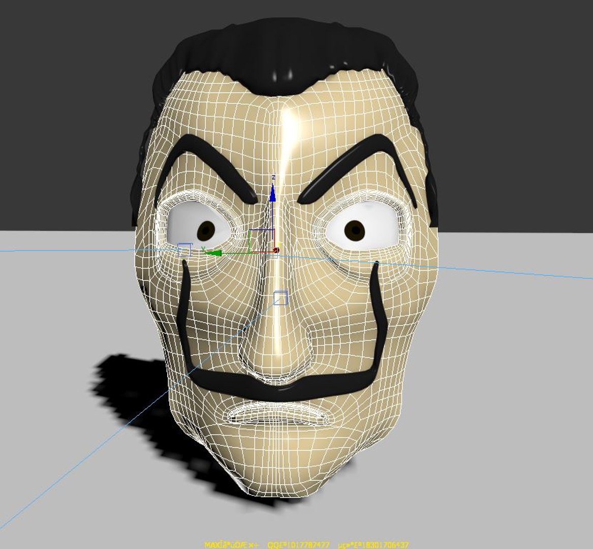 Dali Mask 3D Model - TurboSquid 1532665