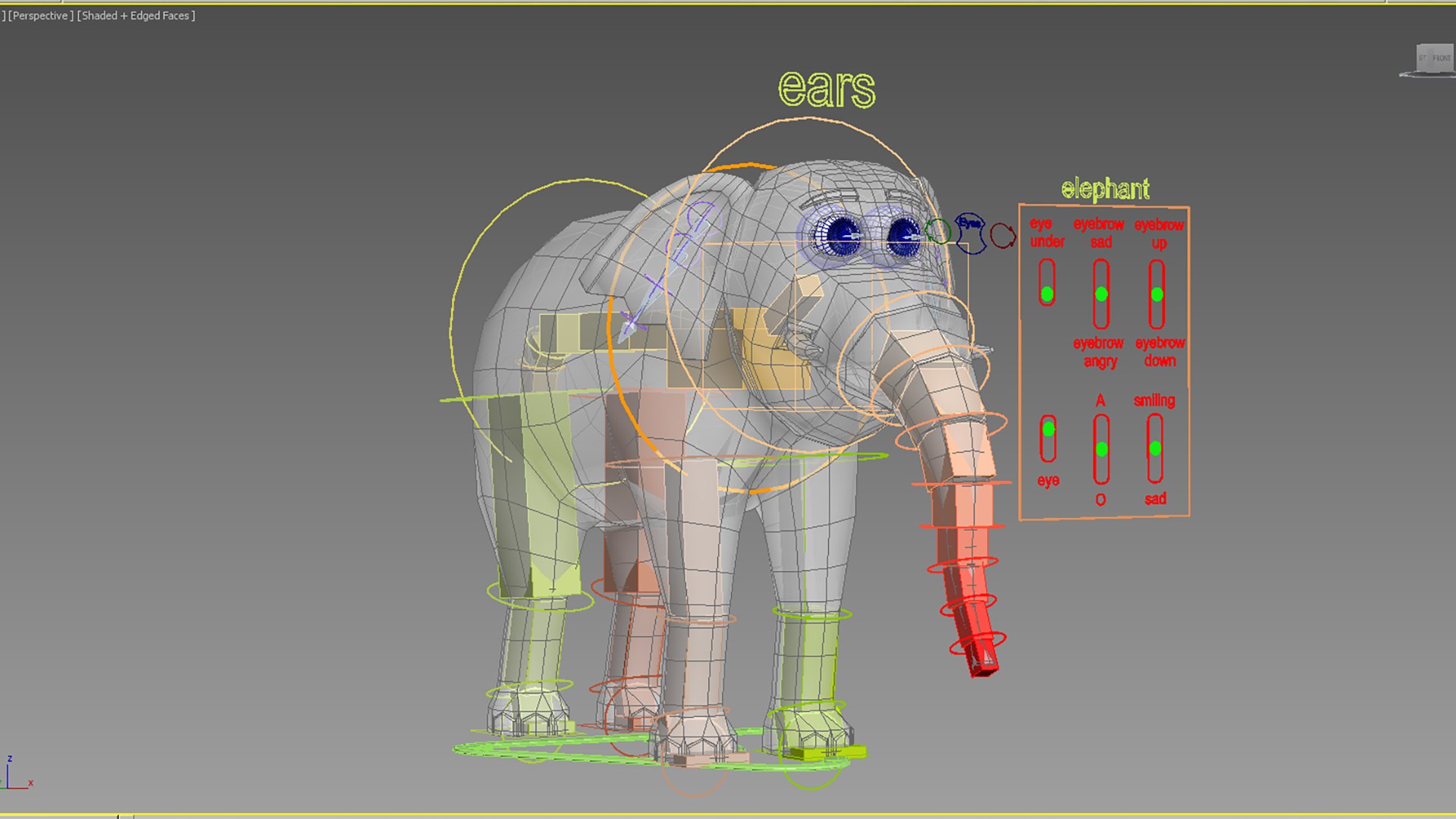Elephant Model - TurboSquid 2165405