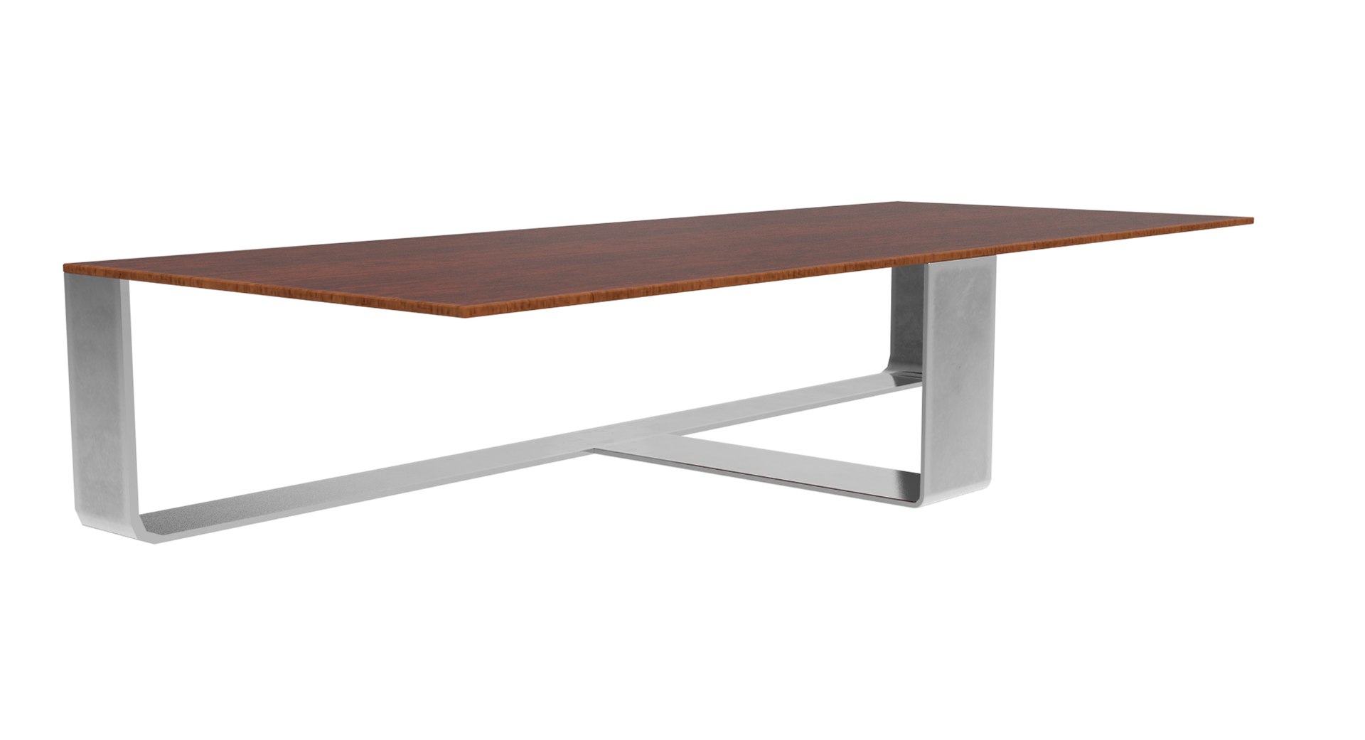 3D Rectangle Table Model - TurboSquid 2139835