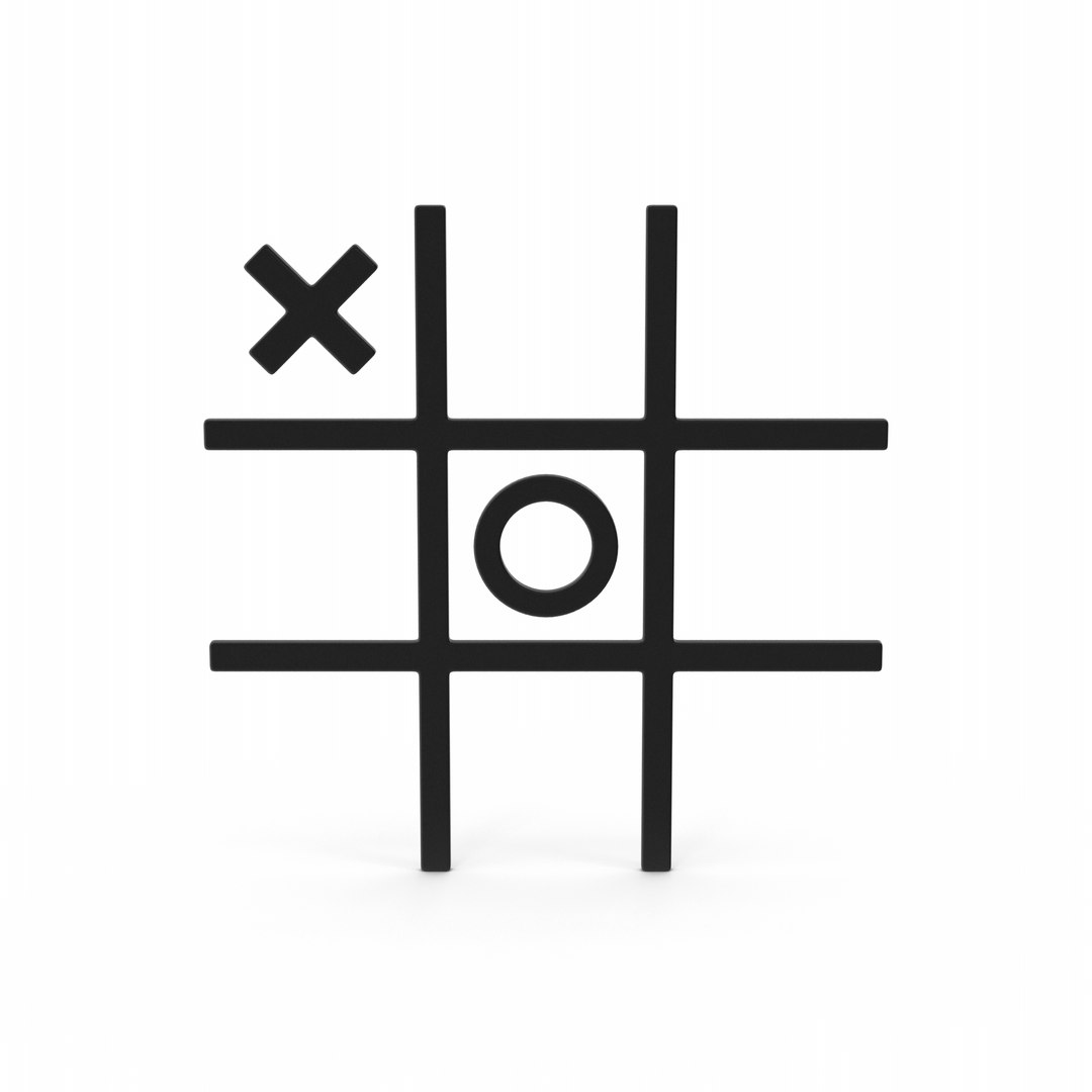 Tic Tac Toe Game Model - TurboSquid 2012023