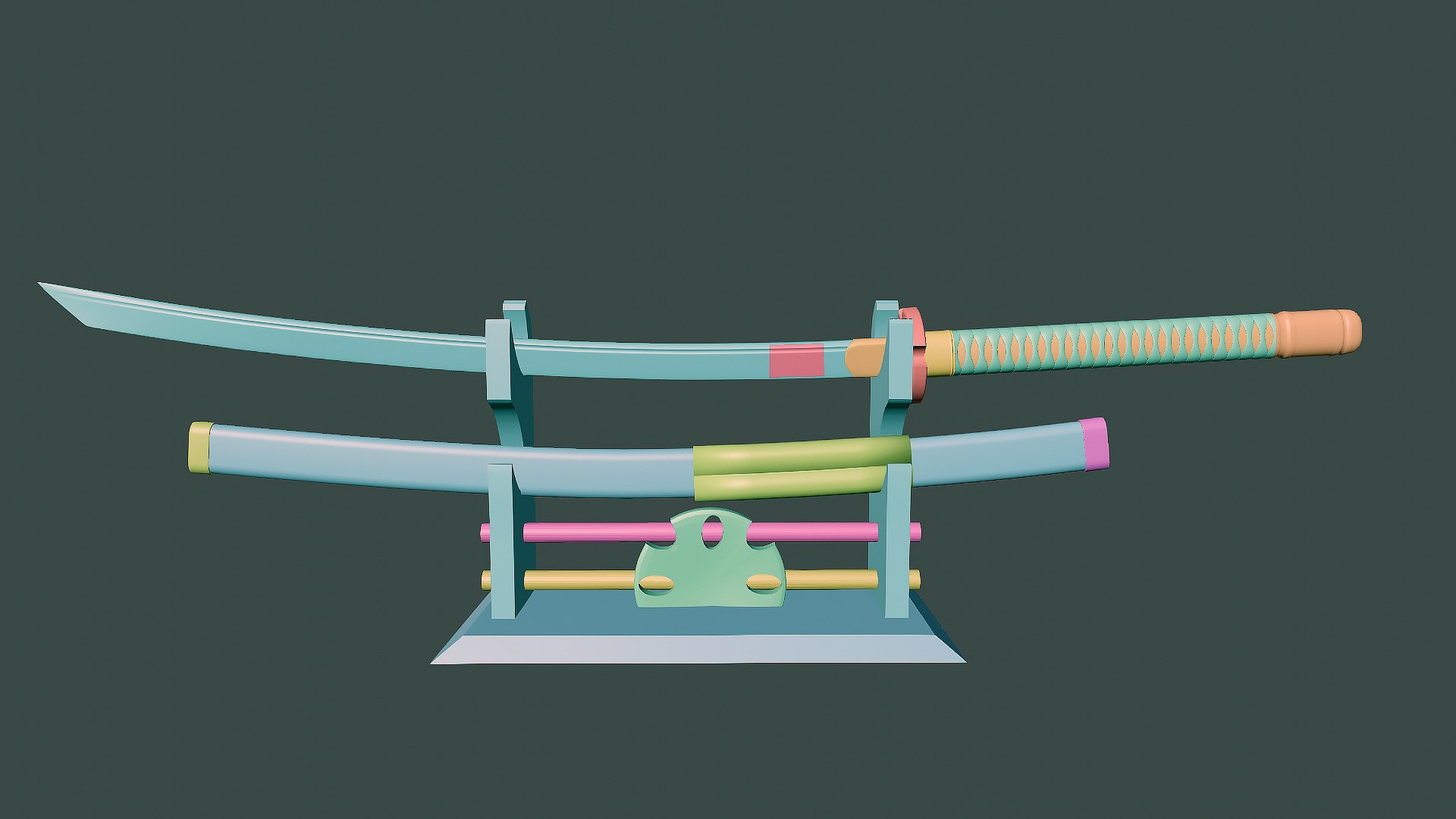 Katana Arashikage 3D Model - TurboSquid 2016693