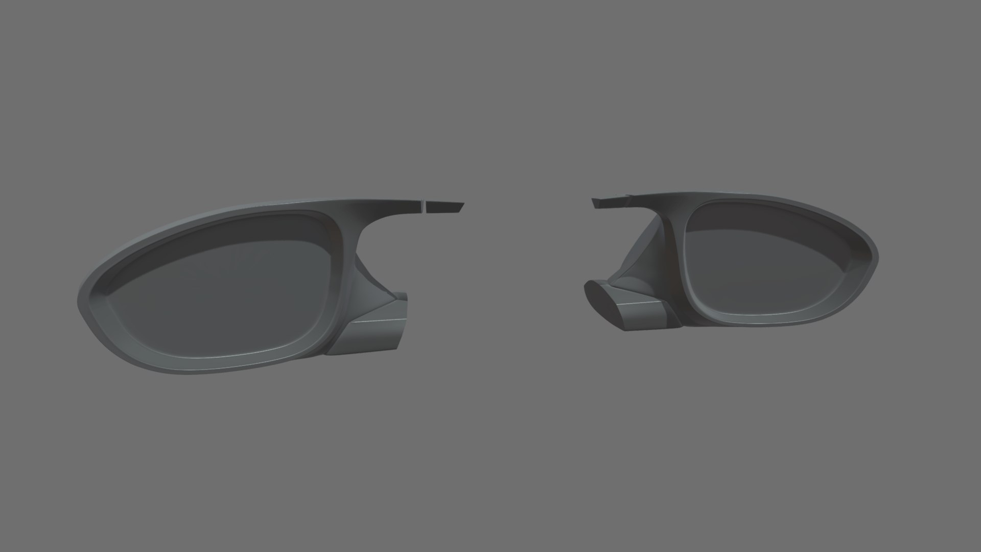 3D Model Car Side View Mirrors Pack - TurboSquid 1983132