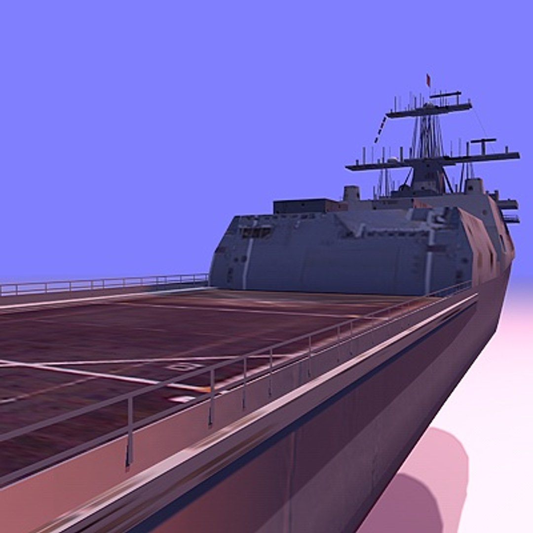 Navy Landing Platform 3d Model