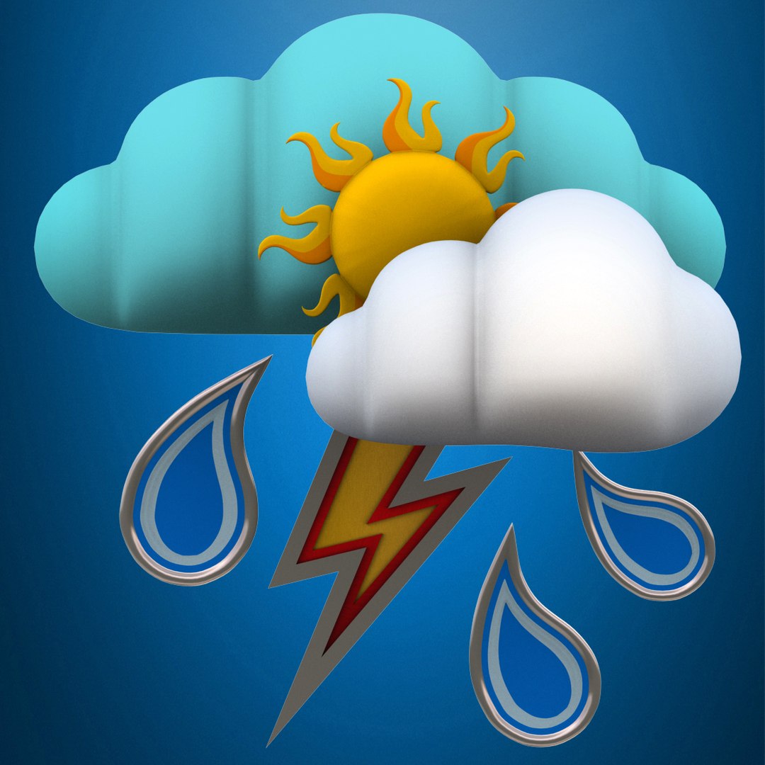 Set Weather Forecast Thunder Max