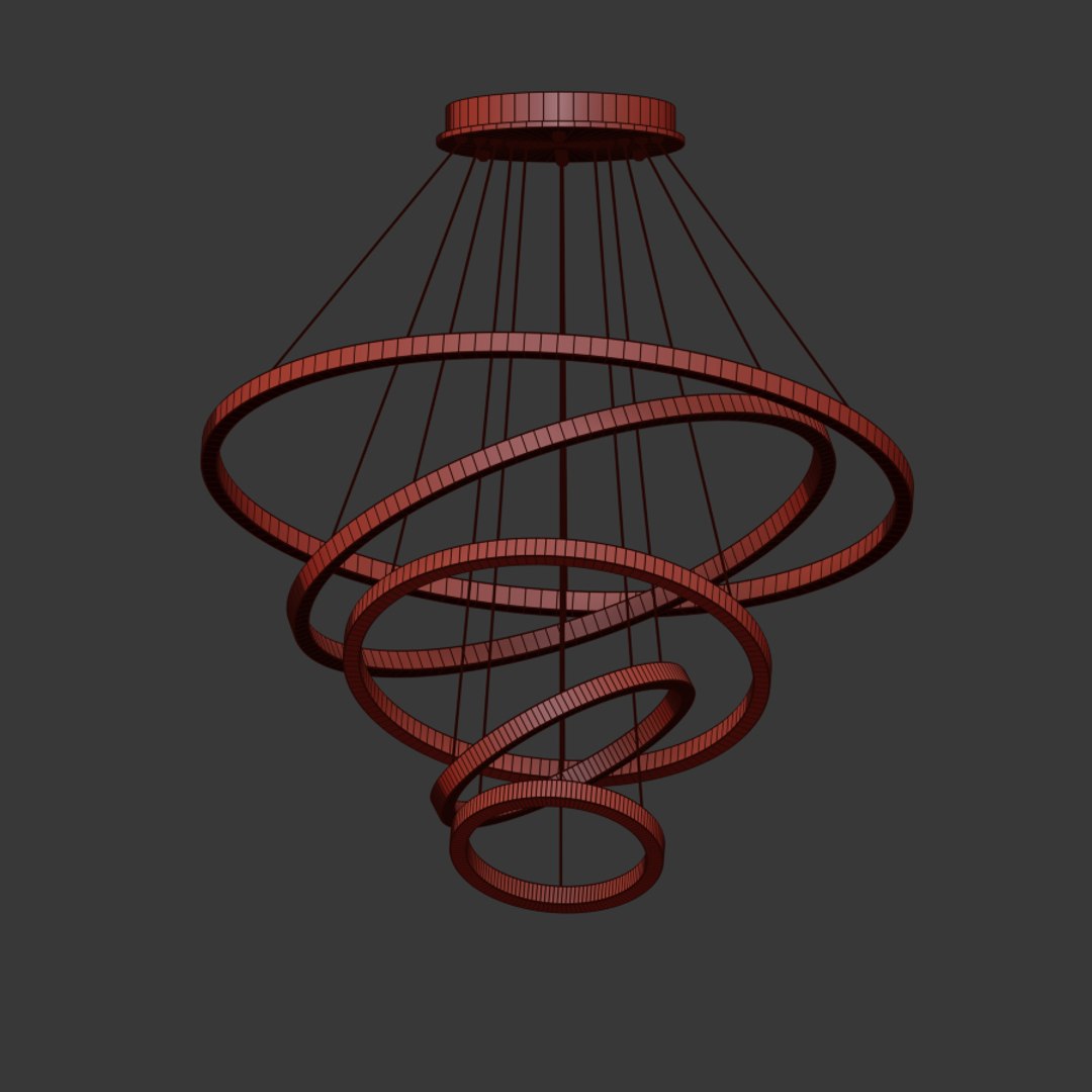 Multi light ring led 3D - TurboSquid 1608788