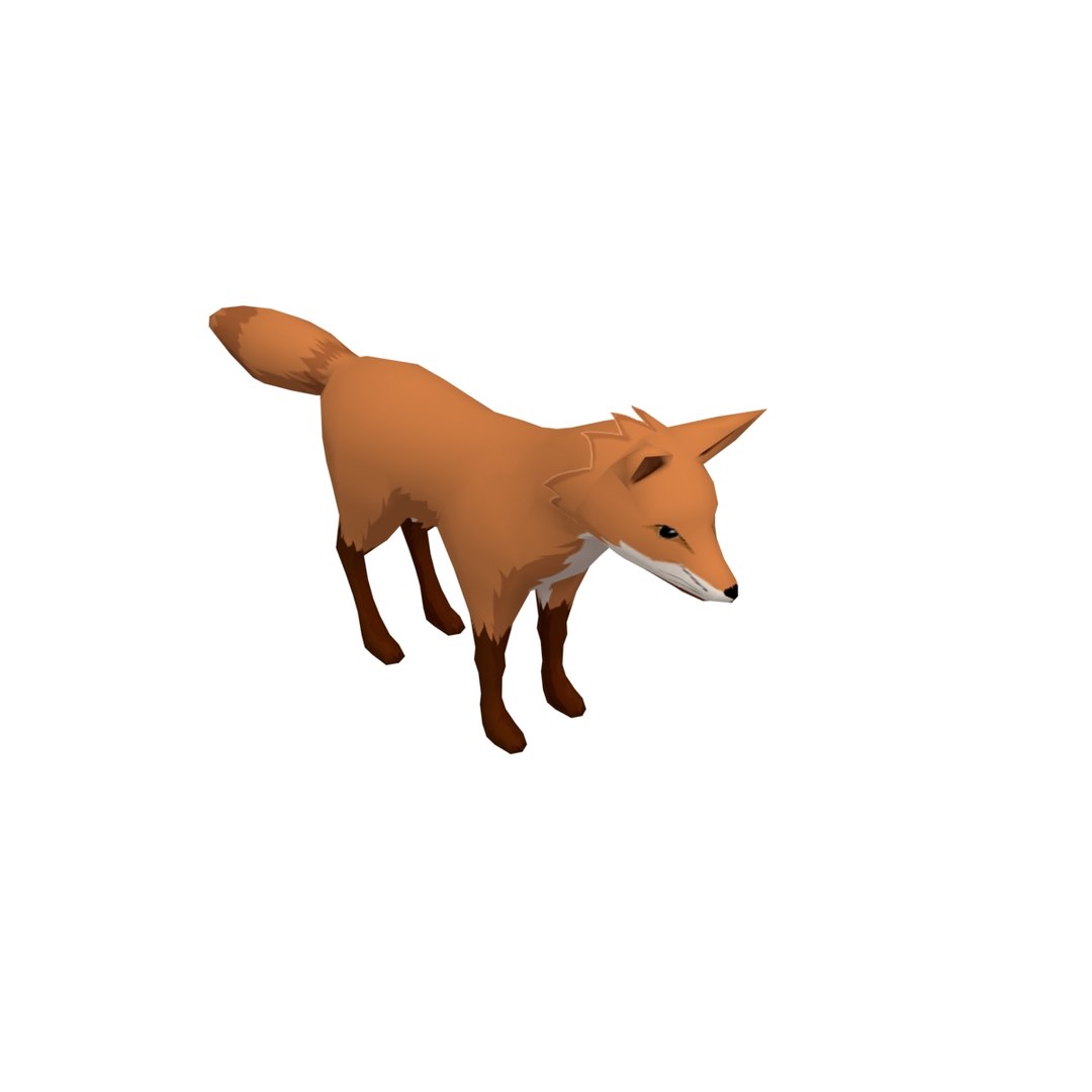 Fox 3D - TurboSquid 1152629
