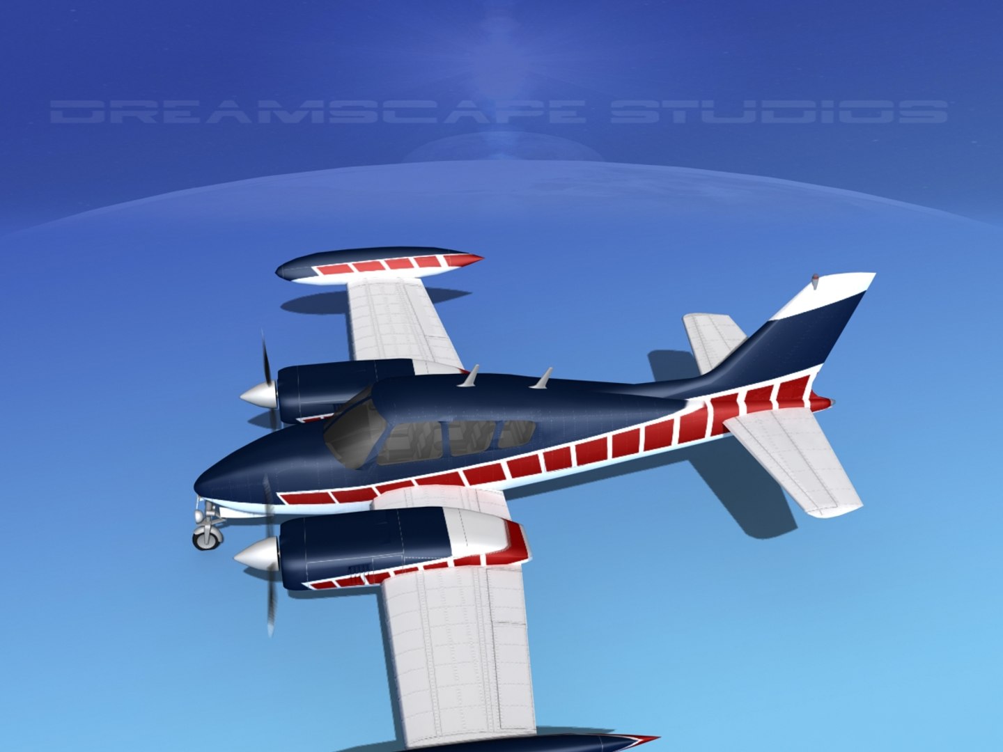 Cockpit Cessna 320 3D - TurboSquid 1165222