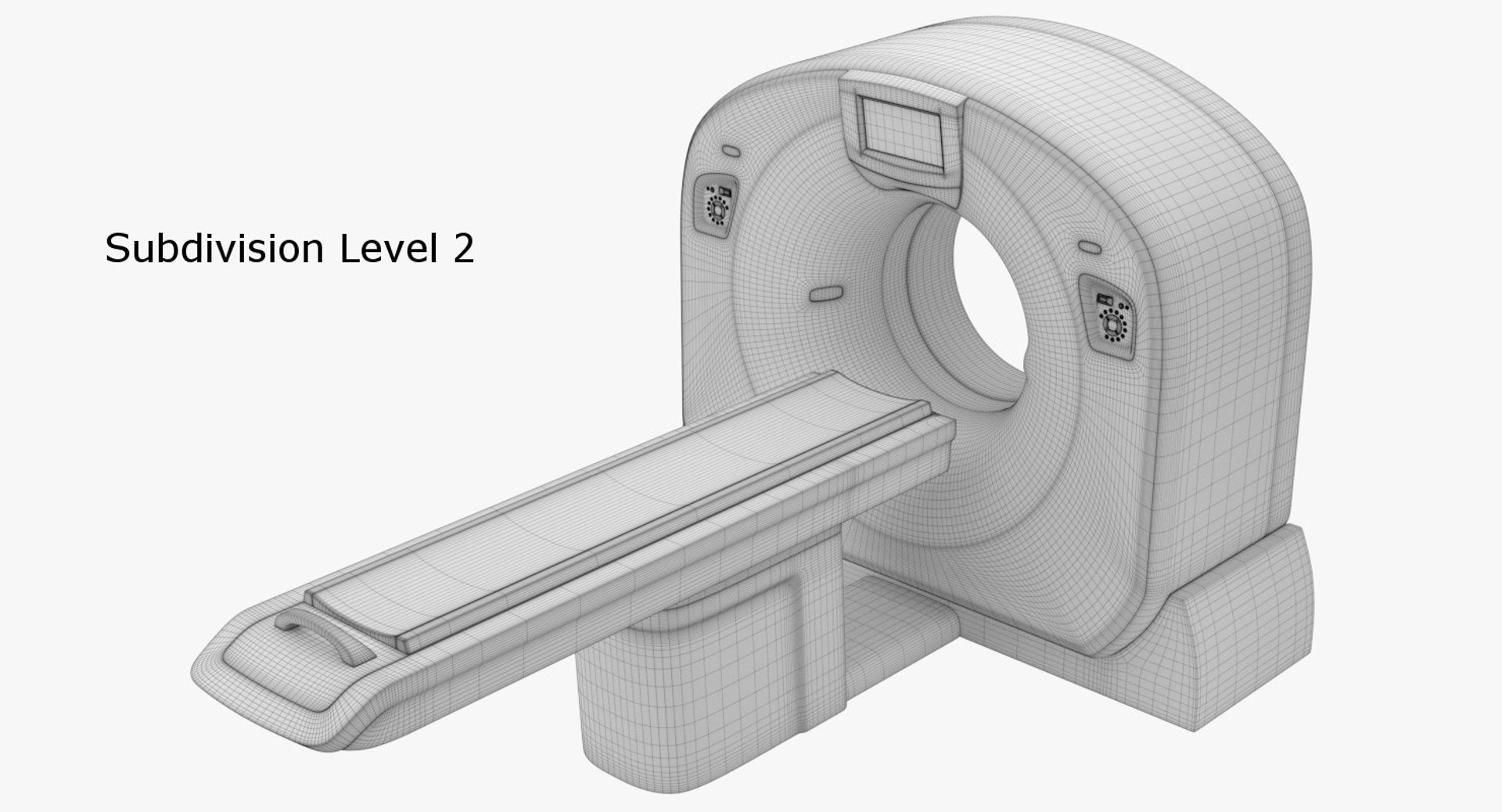 3d Ct Scanner Model