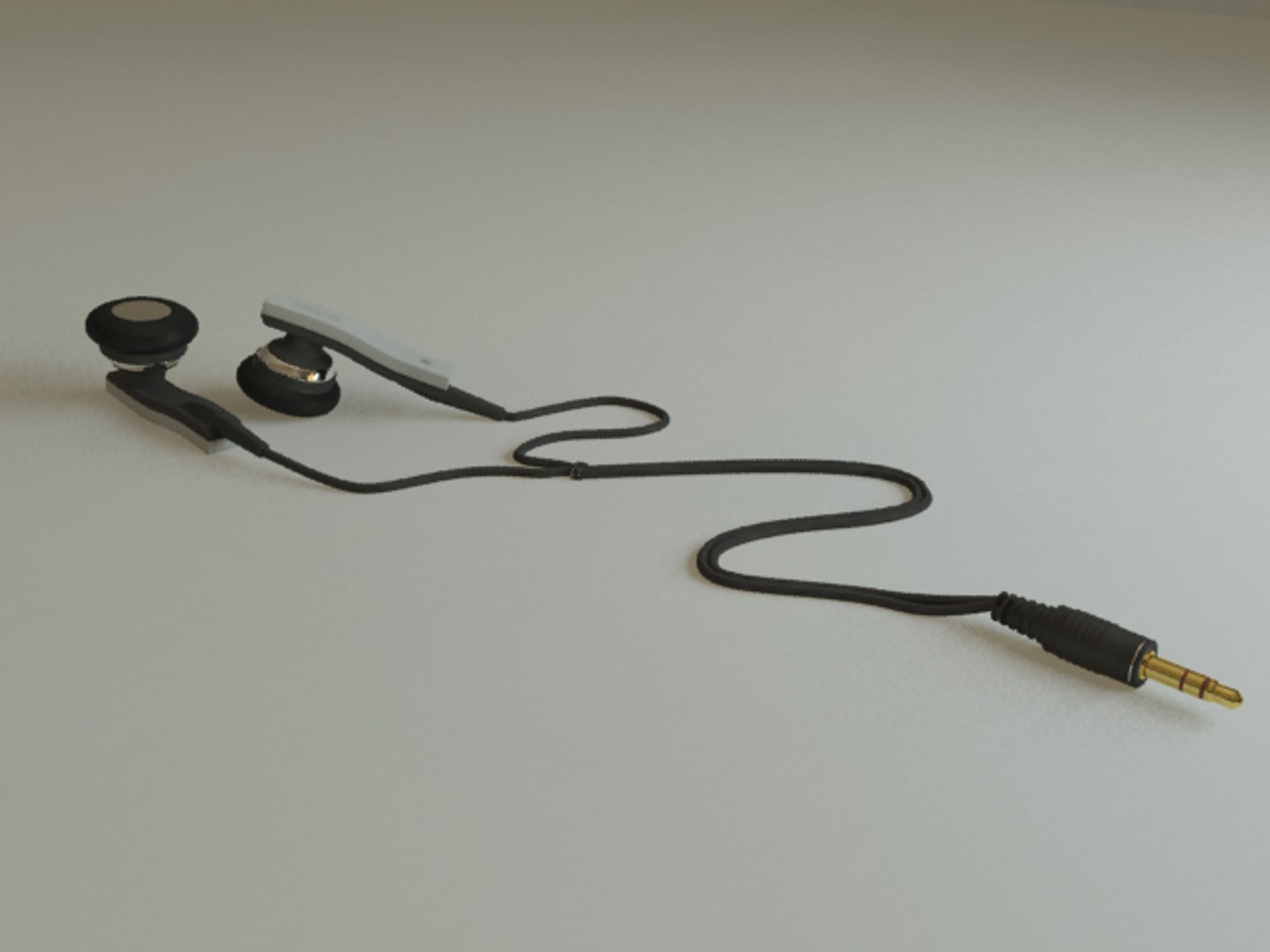 3d model ear buds