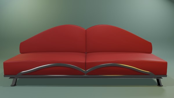 Strawberry sofa3 3D model - TurboSquid 2033756