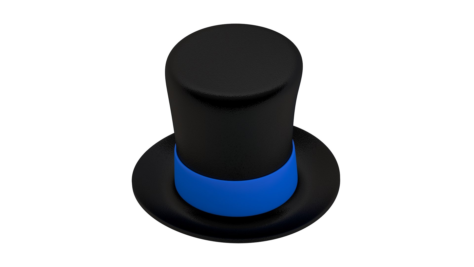 3D Magic Hat Blue - TurboSquid 2375226