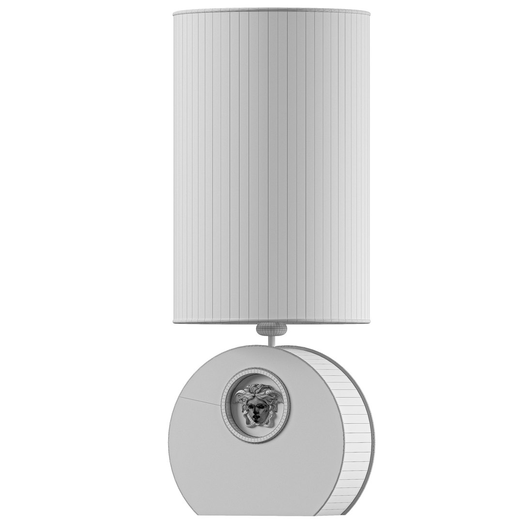 Versace Home Metro Round Table Lamp 3D Model - TurboSquid 2110890