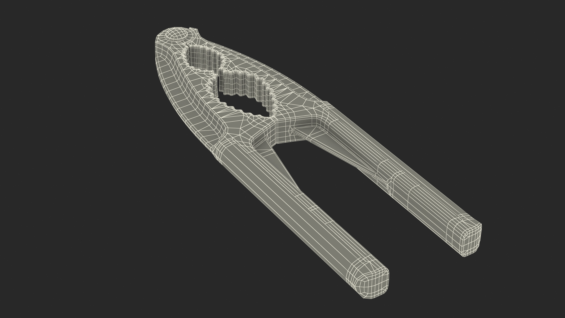 3D nutcracker pliers nut cracker - TurboSquid 1671628