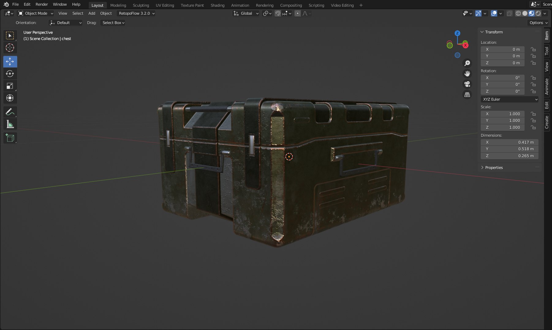 Sci-fi Military Crate 3D model - TurboSquid 2009577