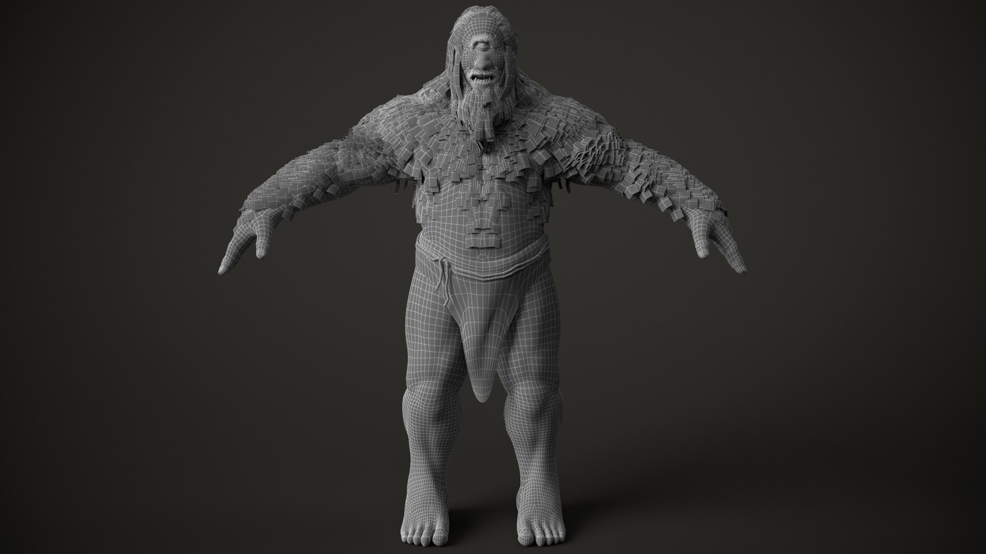 3D Cyclops Monster - TurboSquid 2281281