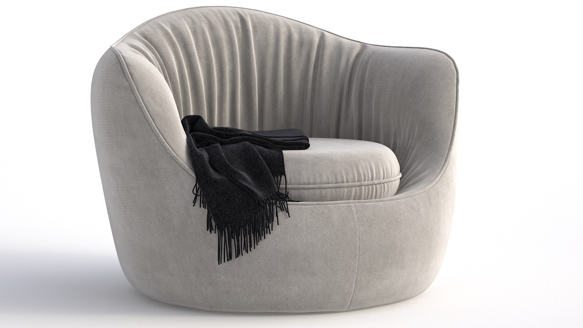 Lina Swivel Chair 3D Model - TurboSquid 1916928