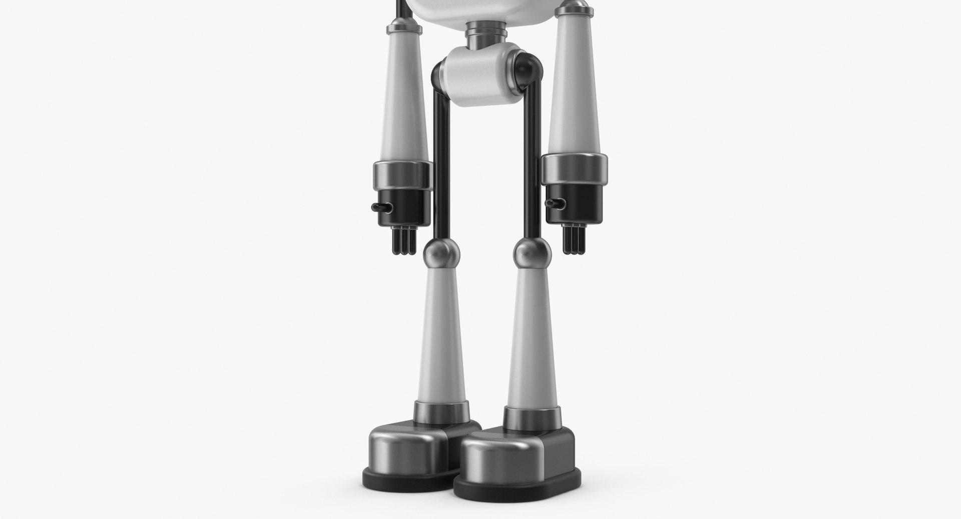 Robot 03 White 3D Model - TurboSquid 2044448