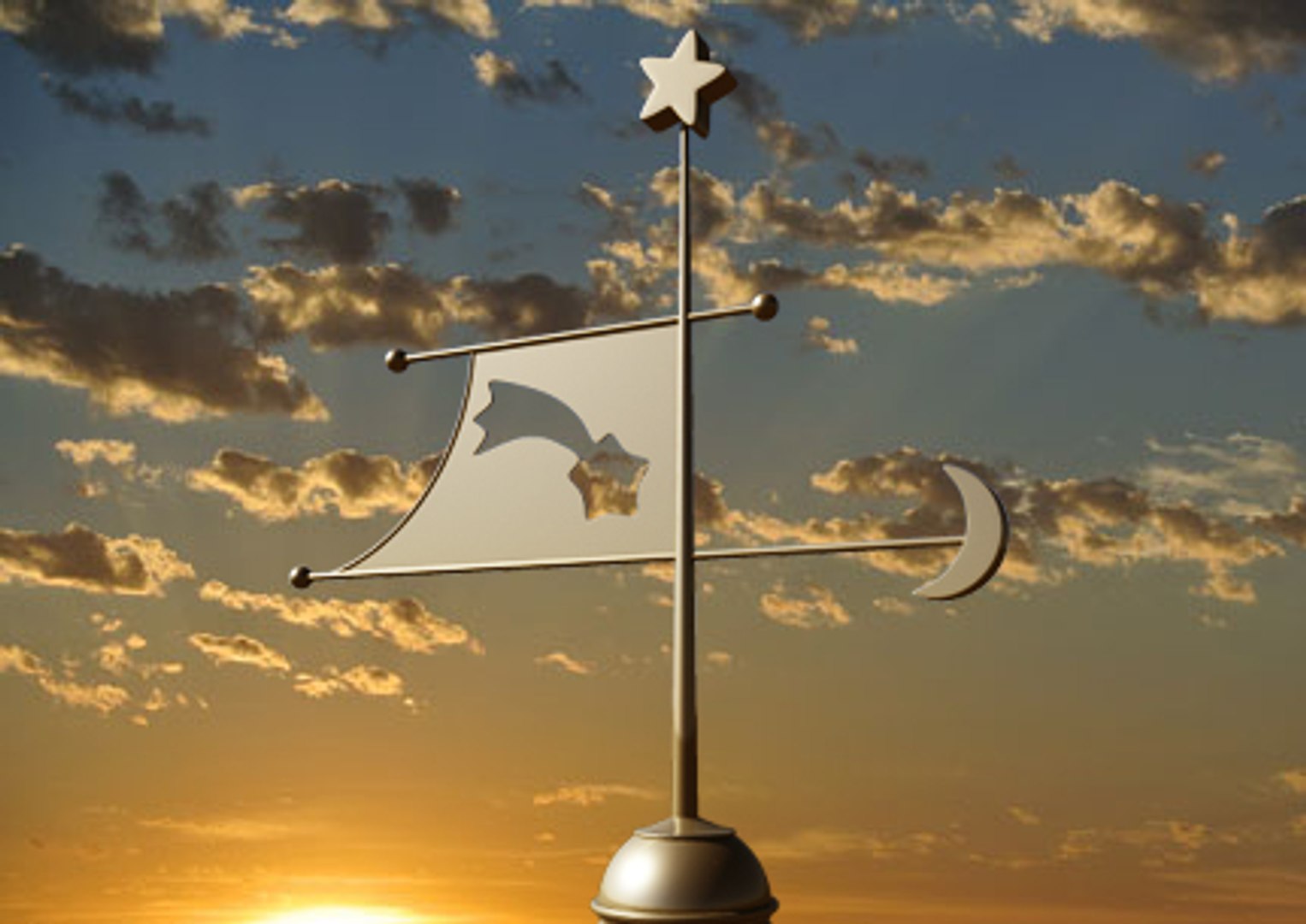 Weather Vane 3d Model