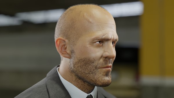 modelo 3d Jason Statham - TurboSquid 2090553