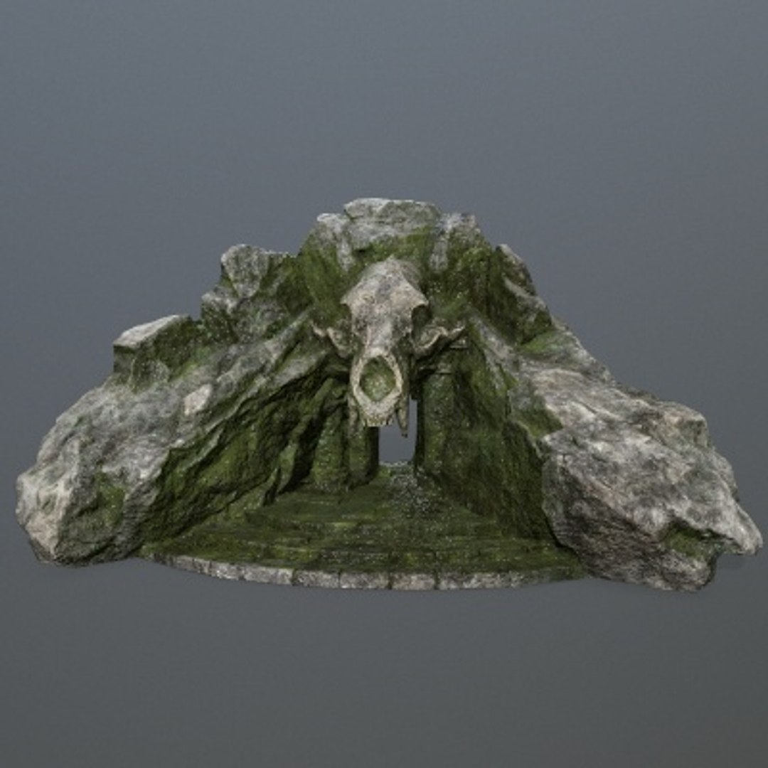 3D Skull Gate 4 Model - TurboSquid 2024670